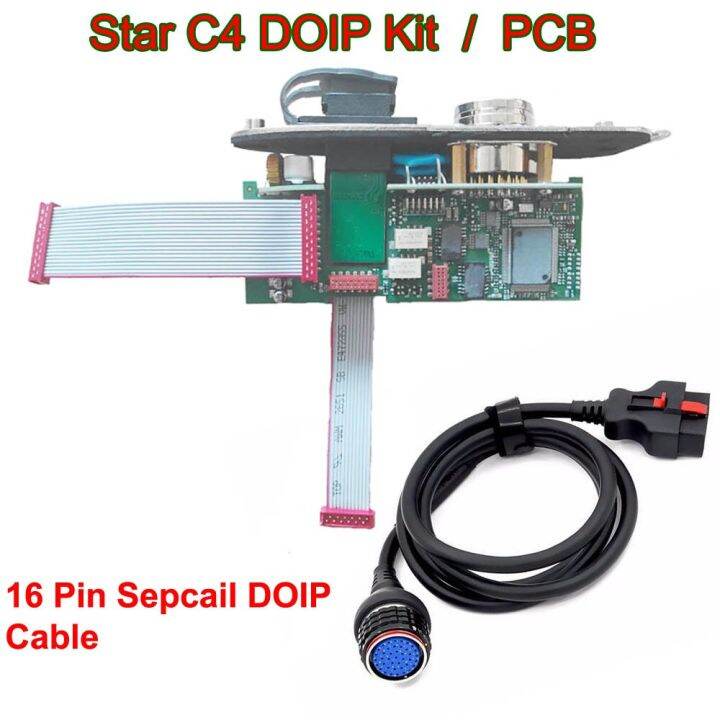 ชุด DOIP PCB สำหรับเอ็มบีสตาร์ C4บวกการเชื่อมต่อเอสดีสำหรับรถยนต์และ ...