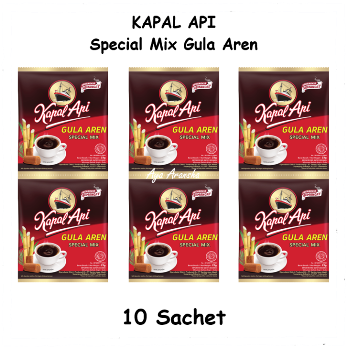 KAPAL API I Special Mix Gula Aren I 10 Sachet | Lazada Indonesia