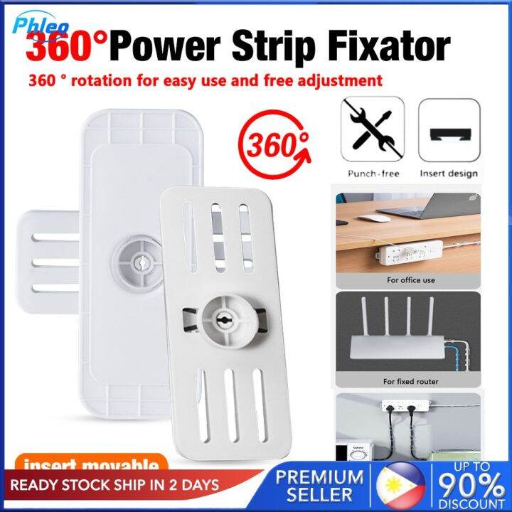 Socket Retainer Holder 360° Rotatable Wall-Mounted Router Rack ...