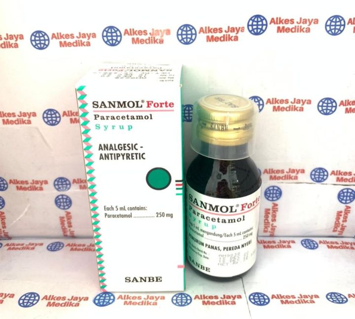 Sanmol Forte Sirup 60ml - obat demam | Lazada Indonesia