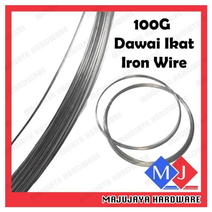 100g Galvanized Iron Wire / Dawai Ikat Besi 100g 20# 18# 16# | Lazada