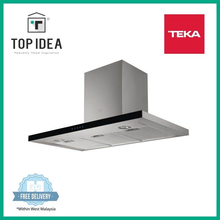 TEKA DSI 90 AD 90cm Chimney Hood | 1500m³/hr Suction Power | Ventilated/ Recirculation | 2-year ...