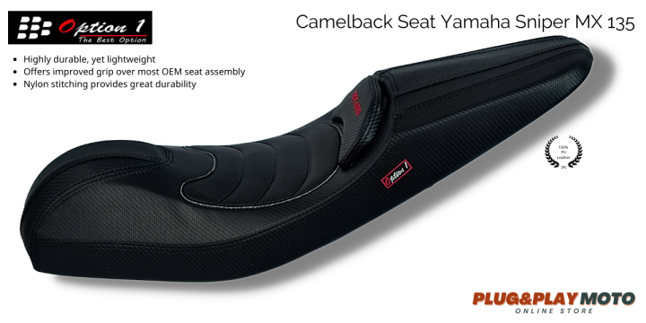 OPTION1 RECARO CAMELBACK RACING SEAT YAMAHA SNIPER MX 135 | Lazada PH