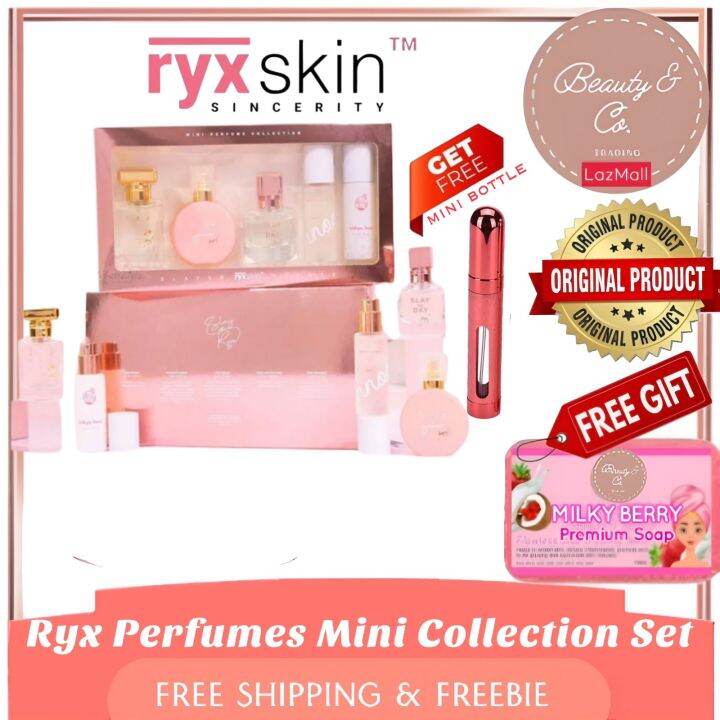 RYX MINI PERFUME SET COLLECTION Tokyo Luxe, Pure Innocence, Unstoppable ...