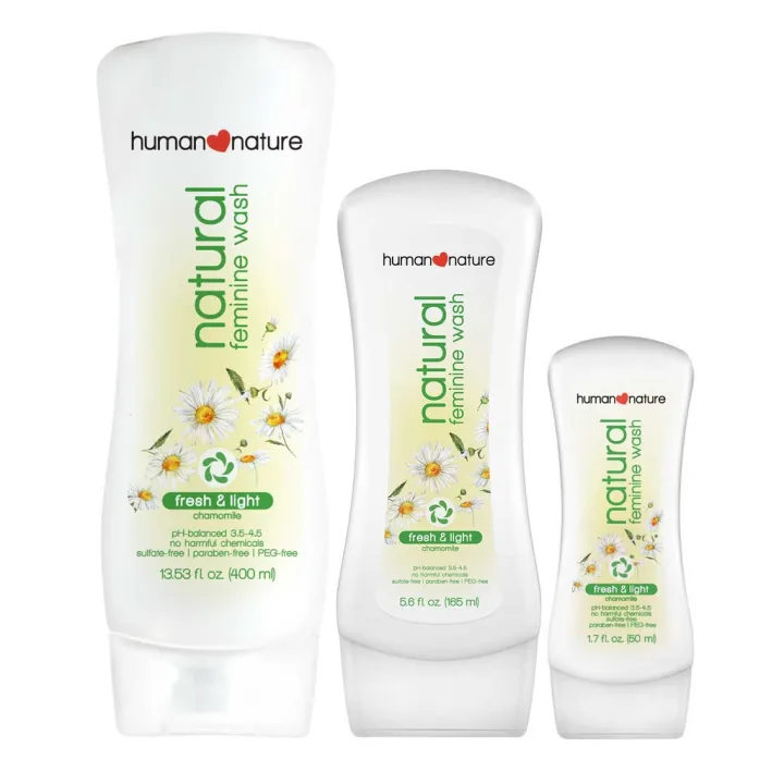 Human Nature Fresh & Light Chamomile Fresh Feminine Wash | Lazada PH
