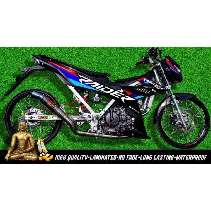 RAIDER 150 FI DESIGN STOCK STICKERS | Lazada PH