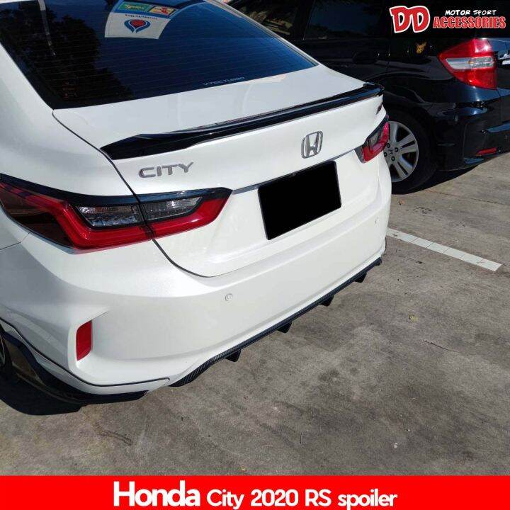 spoiler สปอยเลอร์ สปอยเลอร์หลัง city 2020 2021 2022 4 ประตู ทรง RS แนบ สีดำเงา ราคาพิเศษ ...