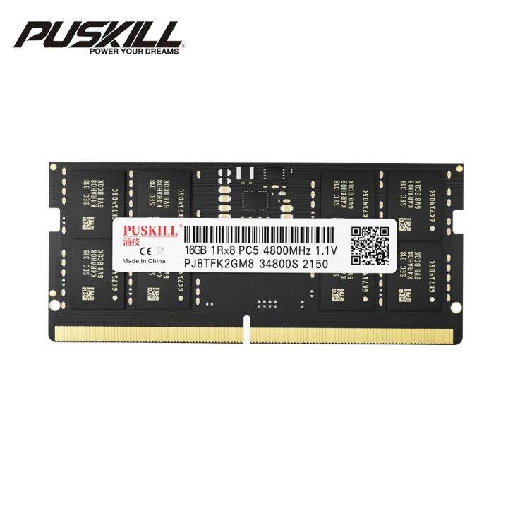 DDR4หน่วยความจำ PUSKILL 4GB 2400Mhz 1.2V 19200S Sodimm โน๊ตบุ๊คประสิทธิภาพสูง RAM3825หน่วยความจำ ...