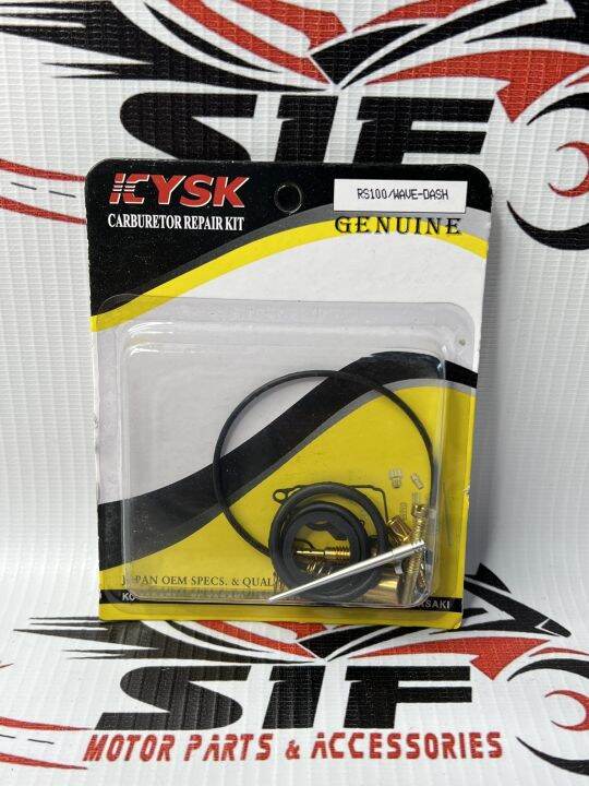 SIF CARBURETOR REPAIR KIT RS100 / WAVE DASH YSK | Lazada PH