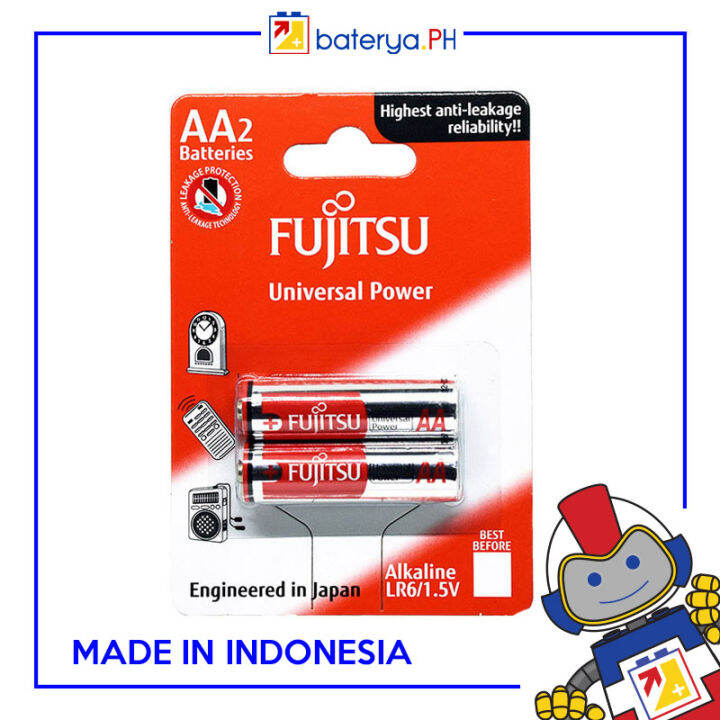 Alkaline Battery AA Fujitsu LR6 1.5V Disposable PC1500 15AC 15A 815 AL ...