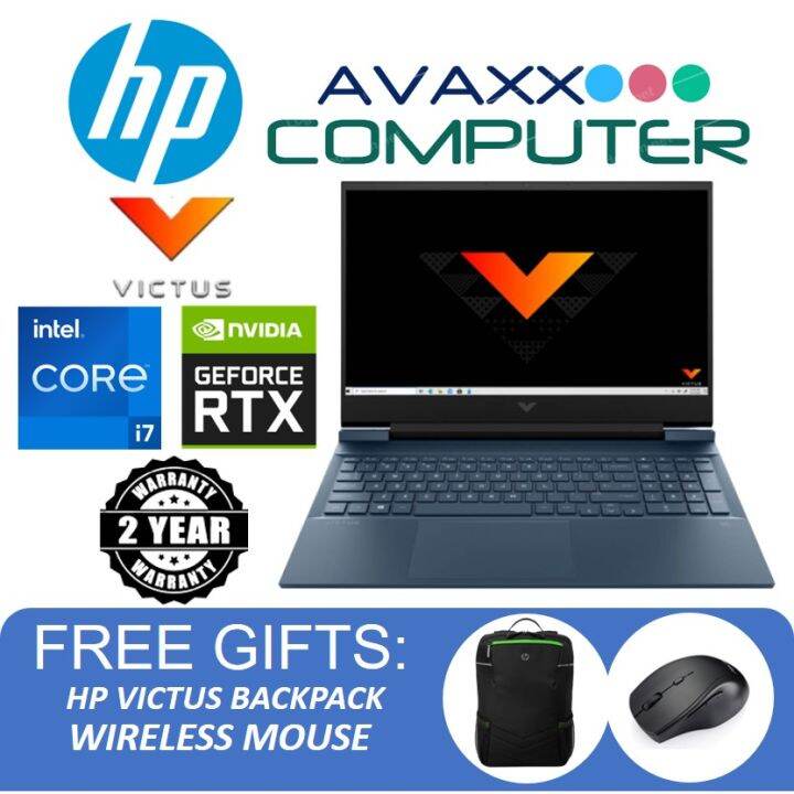 HP VICTUS GAMING 16-D1067TX 16.1" FHD 144Hz Laptop Performance Blue ...