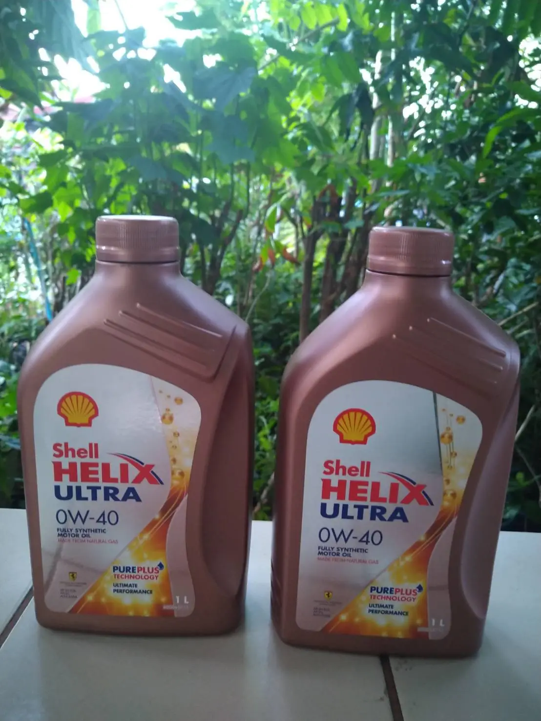 น้ำมันเครื่อง shell helix ultra 0w40 สำหรับเครื่องยนต์เบนซิล 0W-40 ...