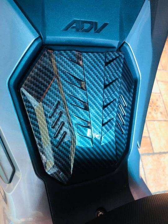 Honda ADV 150 gas tank cover carbon garnish / Original do not fade ...