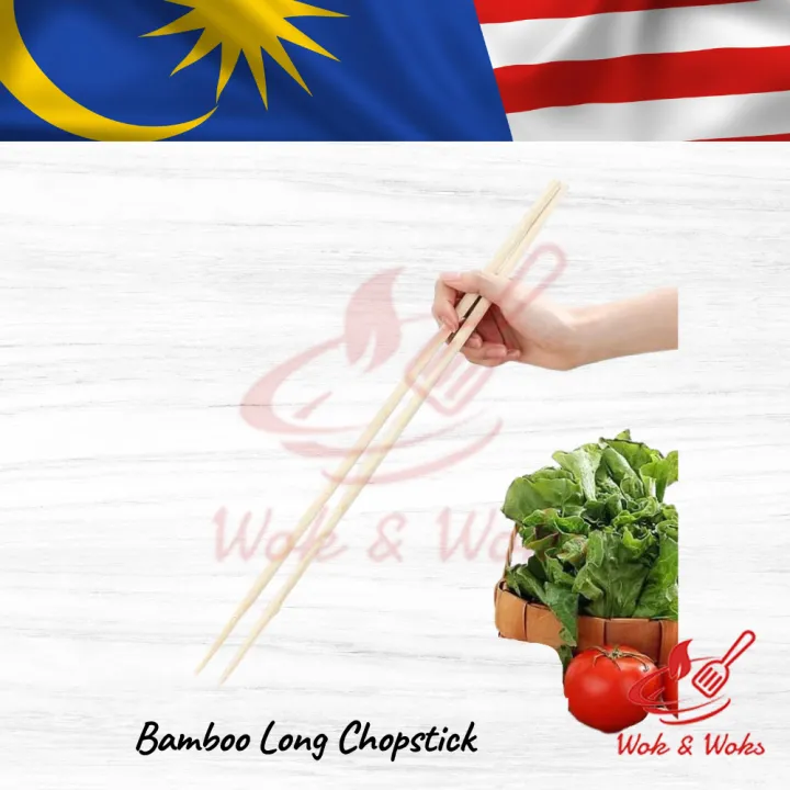 Bamboo Long Chopstick / Sumpit Panjang Buluh | Lazada