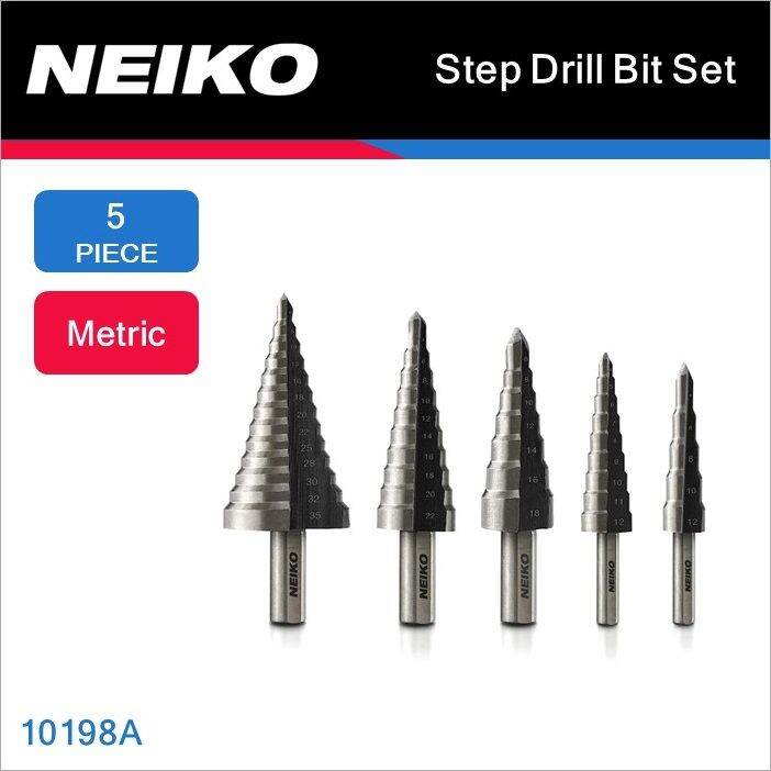 Neiko 10198A Metric Step Drill Bit Set | Lazada PH