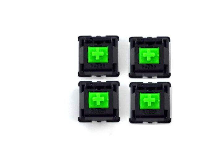 4pcs Green RGB switches for Razer blackwidow Chroma Gaming Mechanical ...