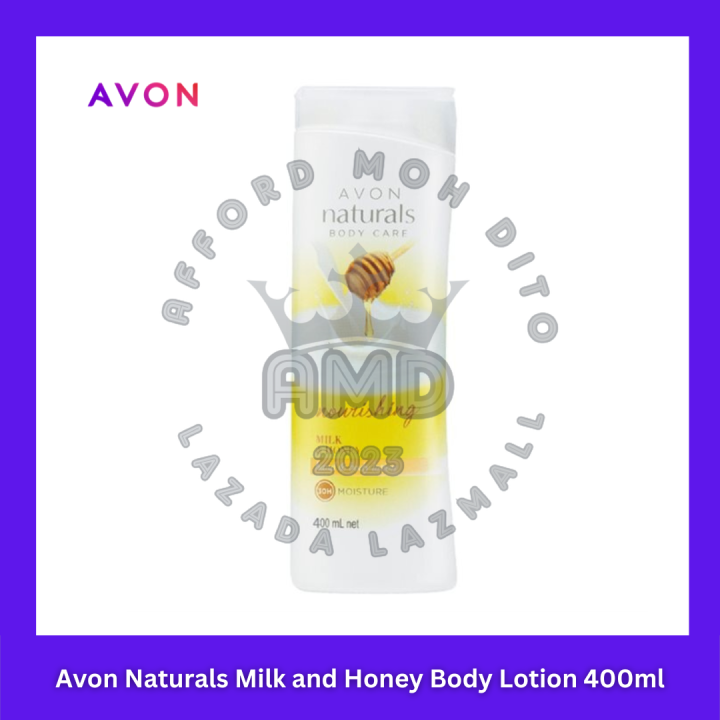 AVON Naturals Milk and Honey Body Lotion 400ml ( 1 Bottle ) | Lazada PH