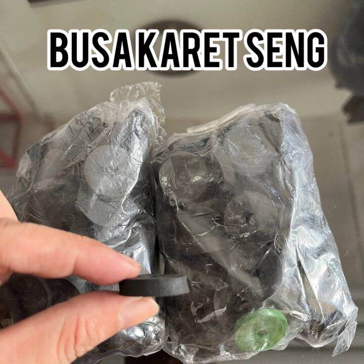 BUSA KARET PAKU SENG (SUDAH ADA LUBANG PAKU SENG - BAGUS) | Lazada ...