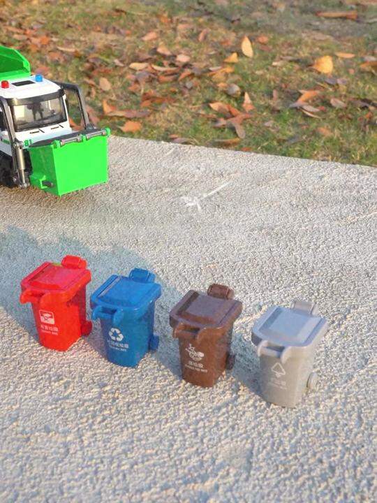 Alloy Oversized Drop-Resistant Rubbish Collector Toy Children's Waste ...