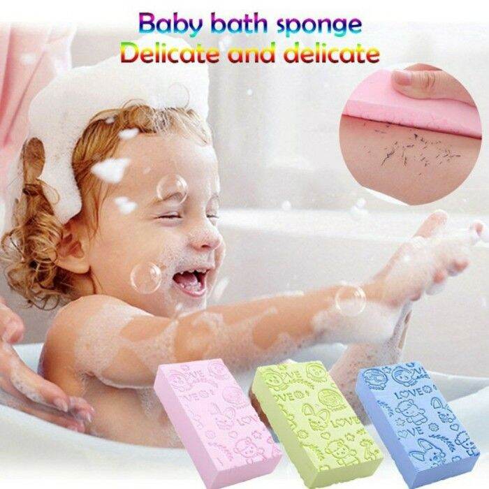 Sponge Spons Spon Mandi Lembut Pengangkat Daki Dan Aman Untuk Bayi ...