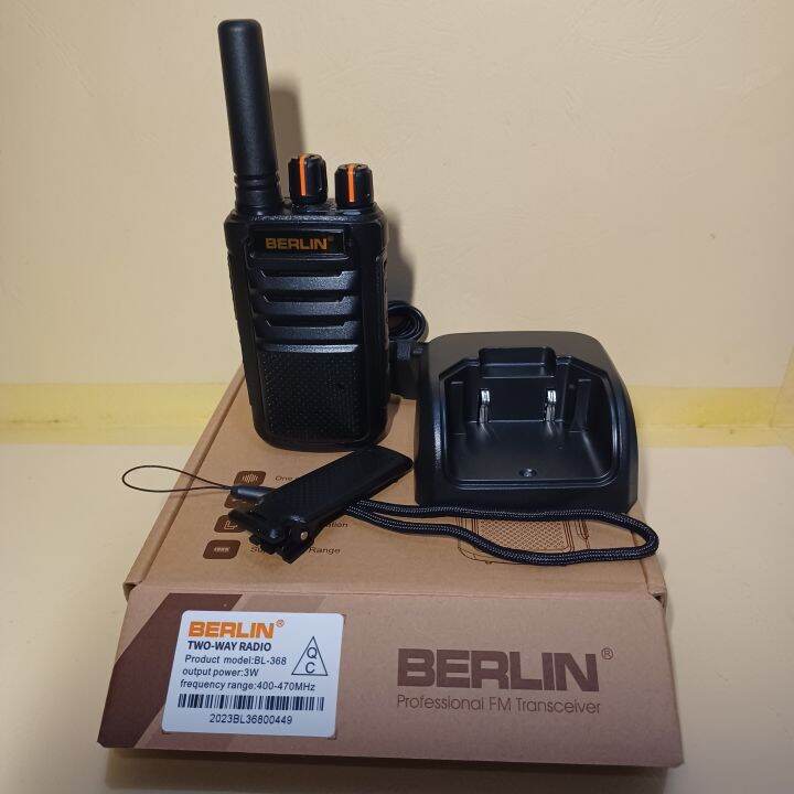 HT Berlin BL - 368 Walkie Talkie Original | Lazada Indonesia