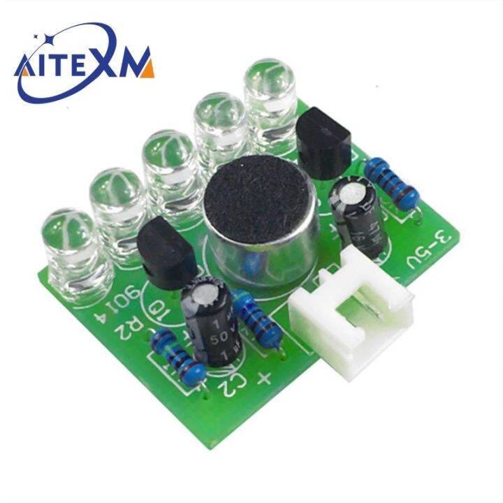 3V-5.5V Voice Activated Control Lamp LED Melody Light Module DIY ...