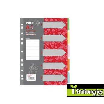 ORIGINAL ABBA Premier Index Divider 5 / 10 Tabs (1 set only) | Lazada