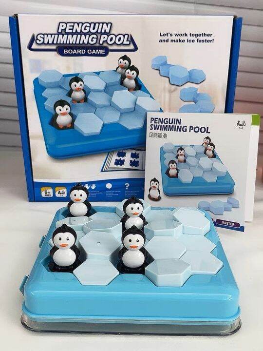 Smart Games Penguin Swimming Pool Board Game 企鹅泳池儿童益智游戏脑力桌游 | Lazada