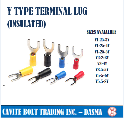 Y TYPE TERMINAL LUG (INSULATED) 25PCS | Lazada PH