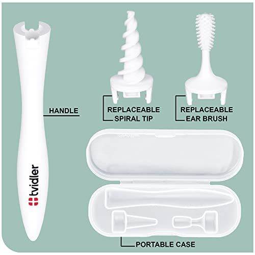 Tvidler Pro Ear Wax Remover Kit Safely & Effectively Removes Ear Wax ...