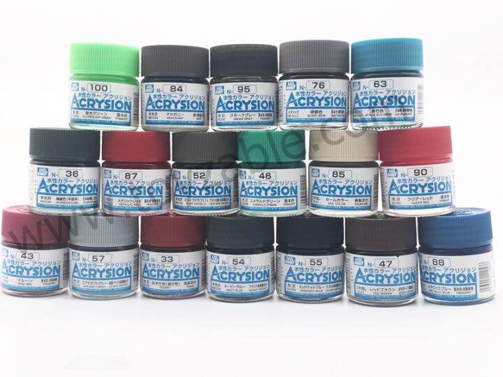 Mr.Hobby Acrysion Color N21~44 (10ml/bottle) Acrylic Paint | Lazada