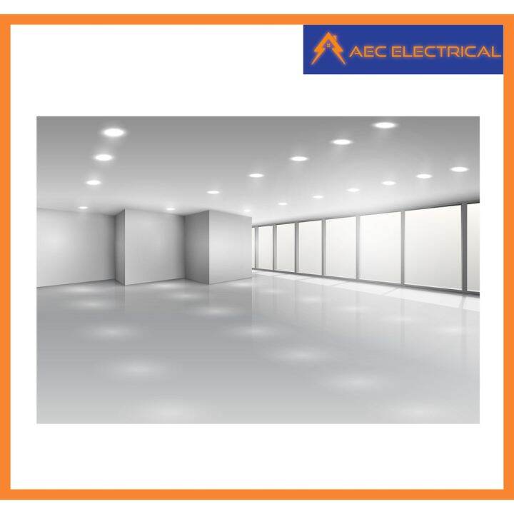 Clifford LED Panel Light Round Recessed Type Energy Saving Bright ...