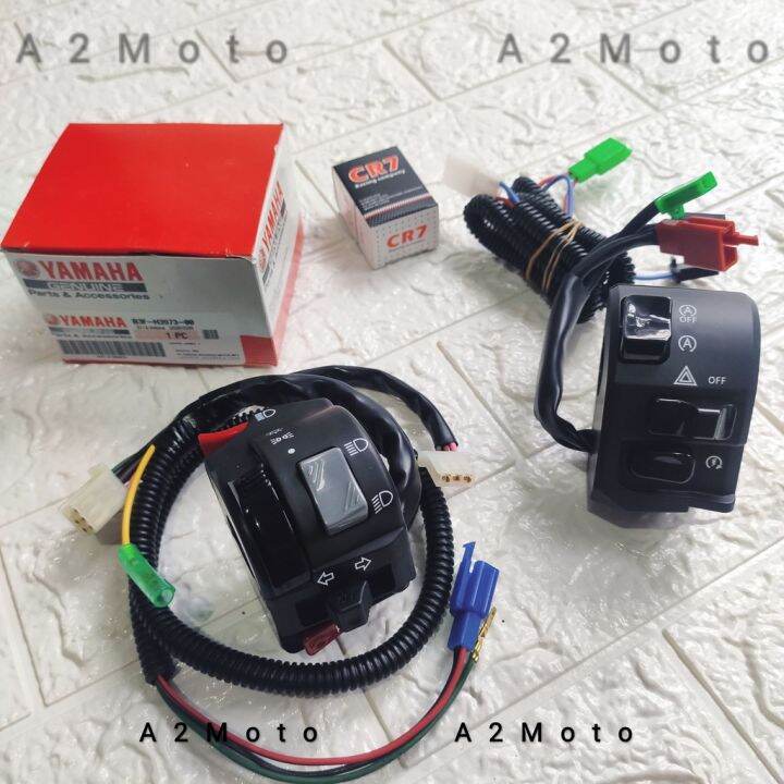 ♫YAMAHA AEROX 2021 NMAX V2 V1 OEM SWITCH Left and Right with RELAY NOT ...