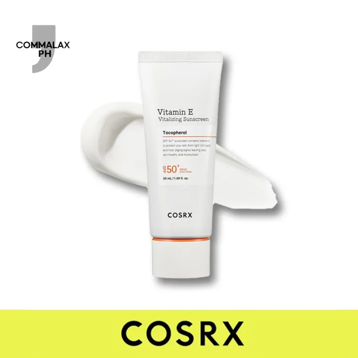 COSRX Vitamin E Vitalizing Sunscreen 50ml | Lazada PH