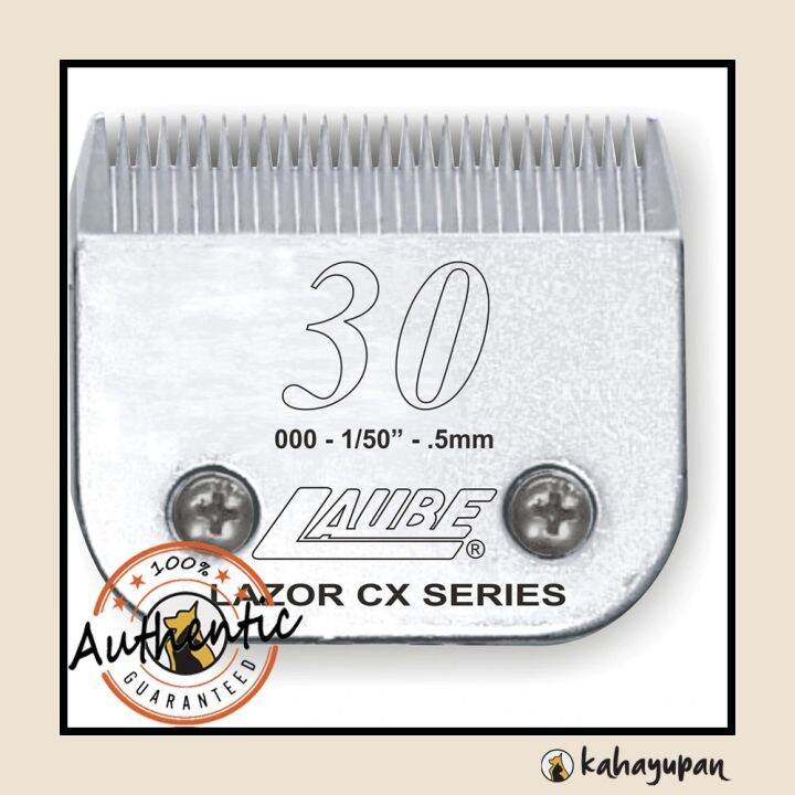 Laube Number 30 Lazor CX Series Detachable Clipper Blade | Lazada PH