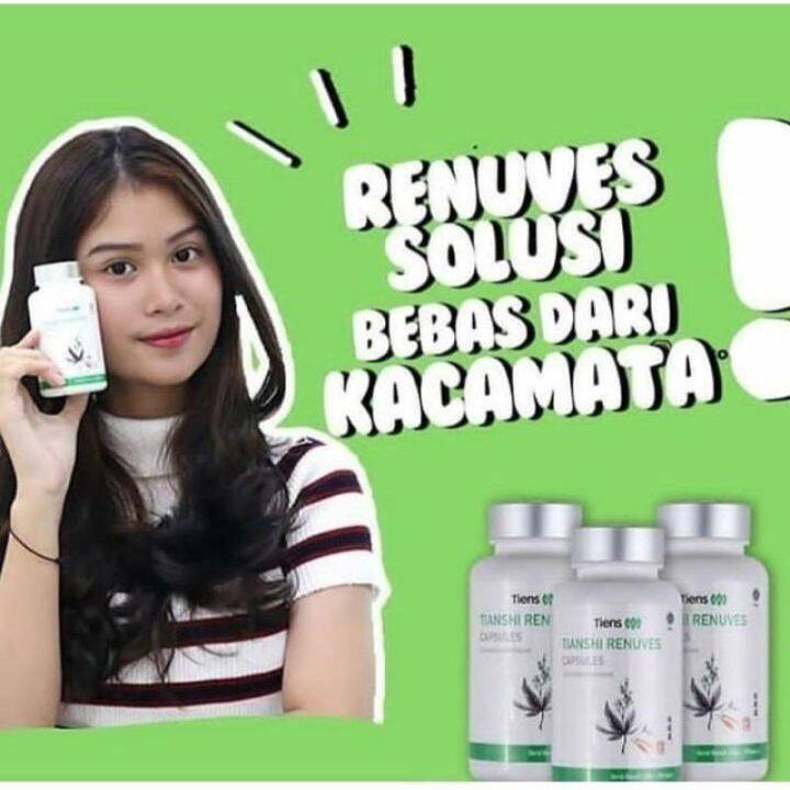 RENUVES CAPSULE [75 Kapsul] - Obat Mata Minus Trc Renuves - Mengurangi ...