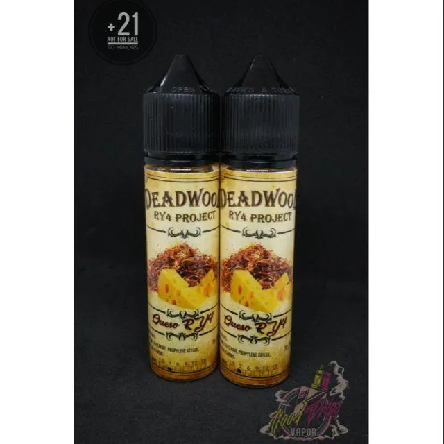 hot Deadwood Quezo RY4 6mg/3mg 60ml Vape e-liquid | Lazada PH