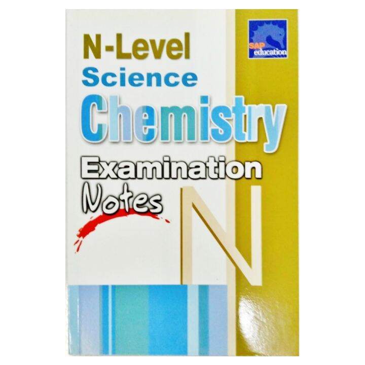 หนังสือภาษาอังกฤษ N-Level Science Chemistry Examination Notes บันทึกการ ...
