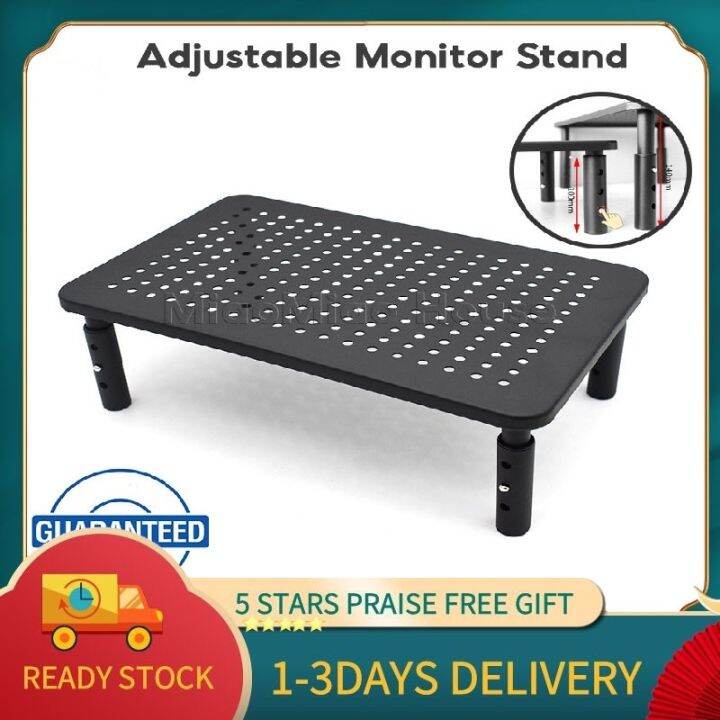 CODPH Stock 3 Height Adjustable Monitor Stand Ergonomic Metal Monitor ...