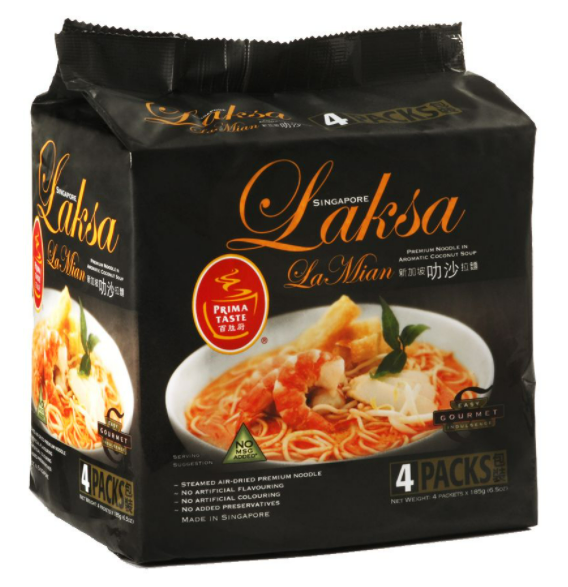 Prima Taste Singapore Laksa La Mian Instant Noodles | Lazada PH