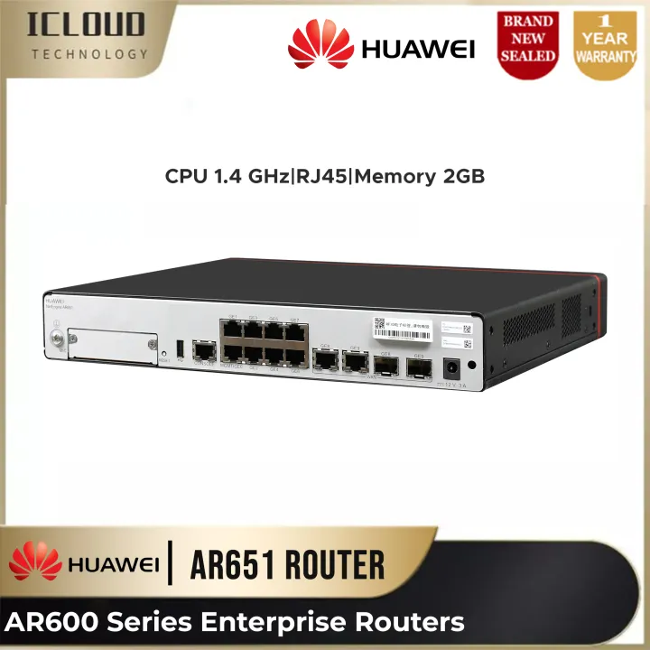 Huawei AR600 Series Enterprise Routers |AR651 Router|2*GE combo WAN,8 ...