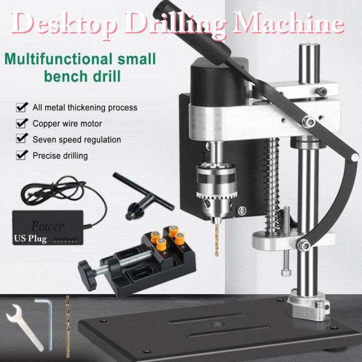 B10 Mini Bench Drill Kit Multi-function Cutting Polishing Drilling for ...