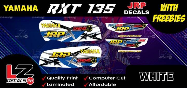 Yamaha RXT 135 JRP Decals / Stickers with freebies | Lazada PH