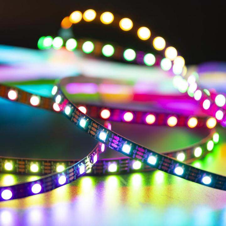 Addressable Individually Rgb Led Lights 5m Dc 12v Ws2811 Led Strip