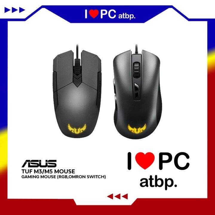 ASUS TUF M3/M5 Mouse Gaming Mouse (RGB, Omron Switch, 6200 DPI) | Lazada PH