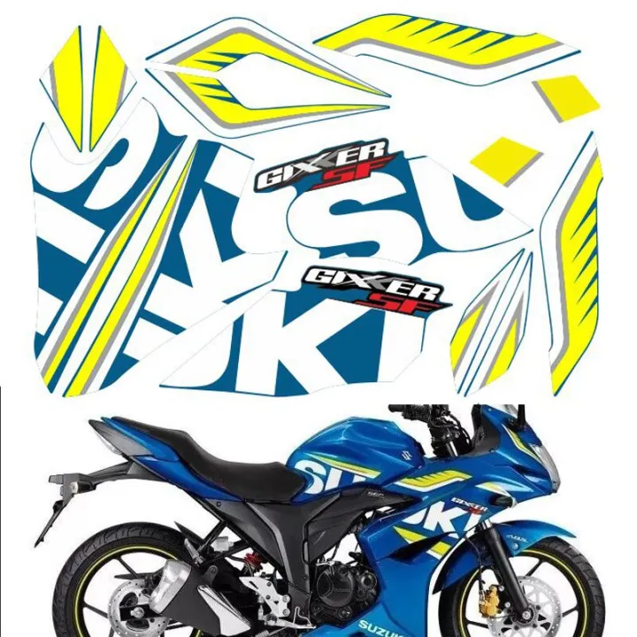 For Suzuki Gixxer Sf 150 Sticker Gixxer 155 250 Bumper Body Tank ...