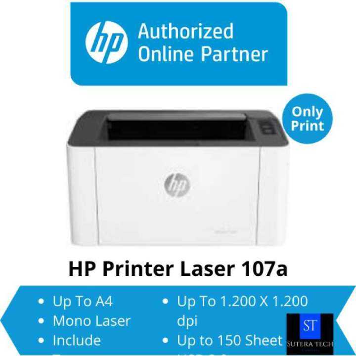 Printer HP Laserjet 107A | Lazada Indonesia