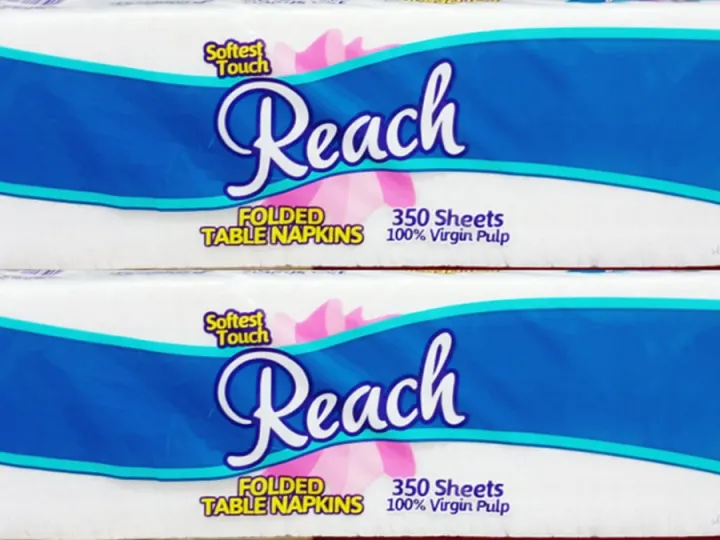 REACH Folded Table Napkin 350 Sheets Pack of 2 | Lazada PH