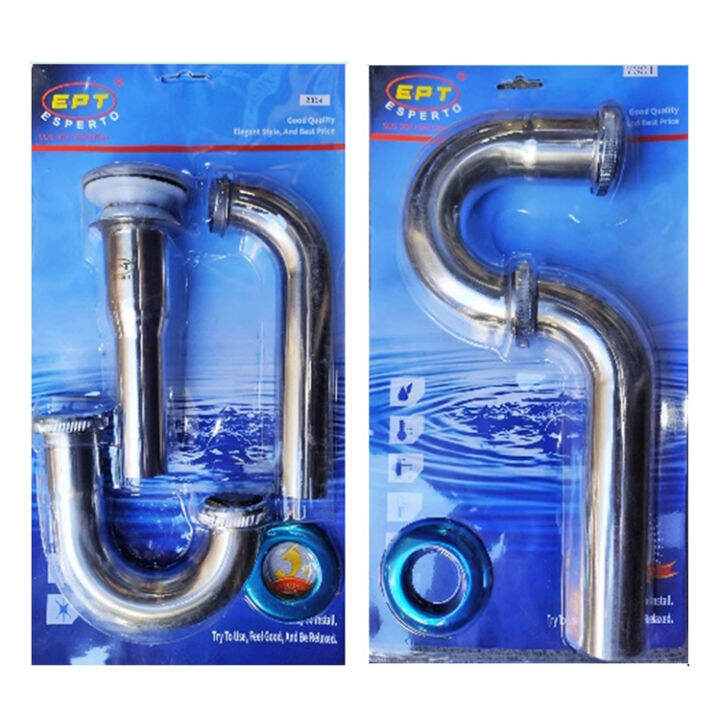 Esperto Stainless Ptrap / P-trap for SInk | Lazada PH