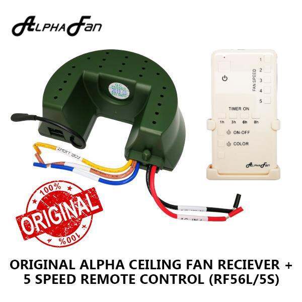 ALPHA CEILING FAN RECEIVER + REMOTE (RF56/5S) | Lazada